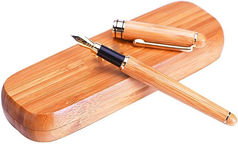 Bamboo Fountain Pen with case - Executive | Bamboo India