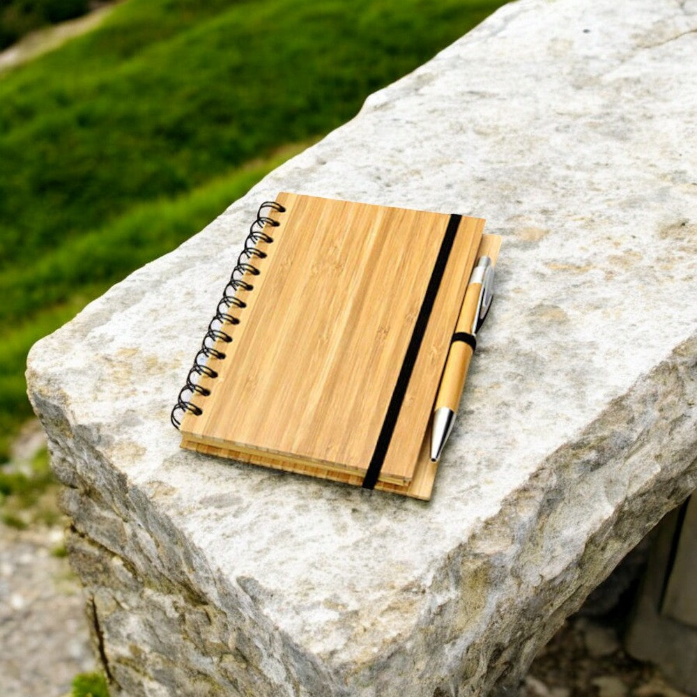 Bamboo Notepad with Pen | Bamboo India