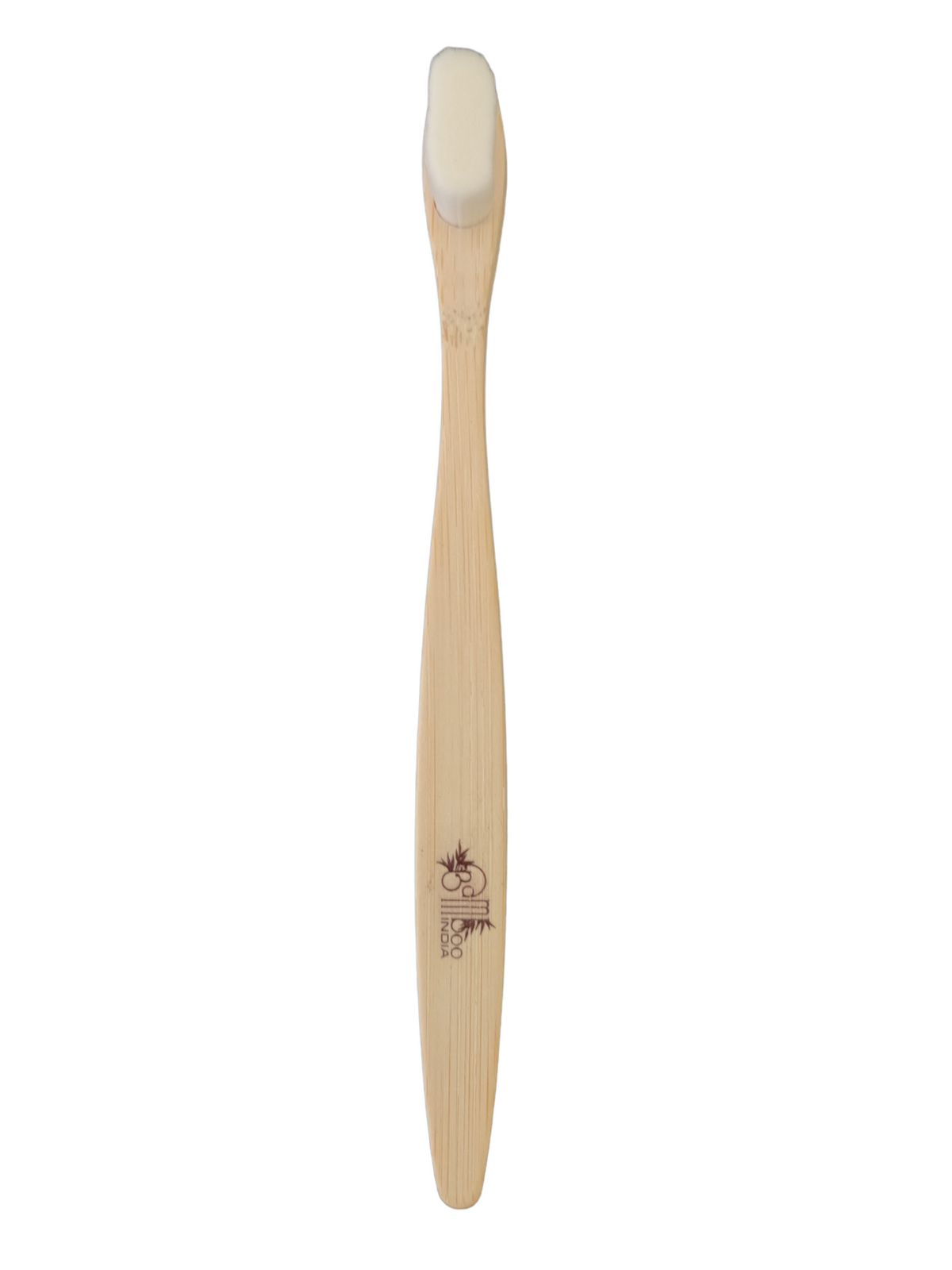 Bamboo Toothbrush Nano White - Flat Handle | Bamboo India