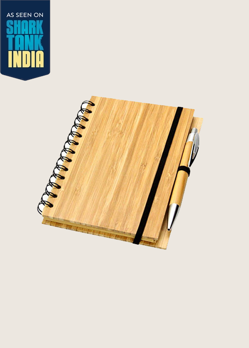 Bamboo Notepad with Pen | Bamboo India