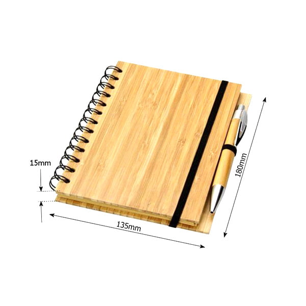 Bamboo Notepad with Pen | Bamboo India